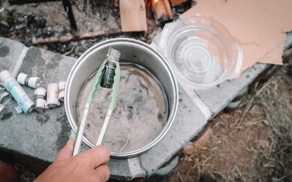 "Girl Guide Fire-Starters" - Anchored Outdoors